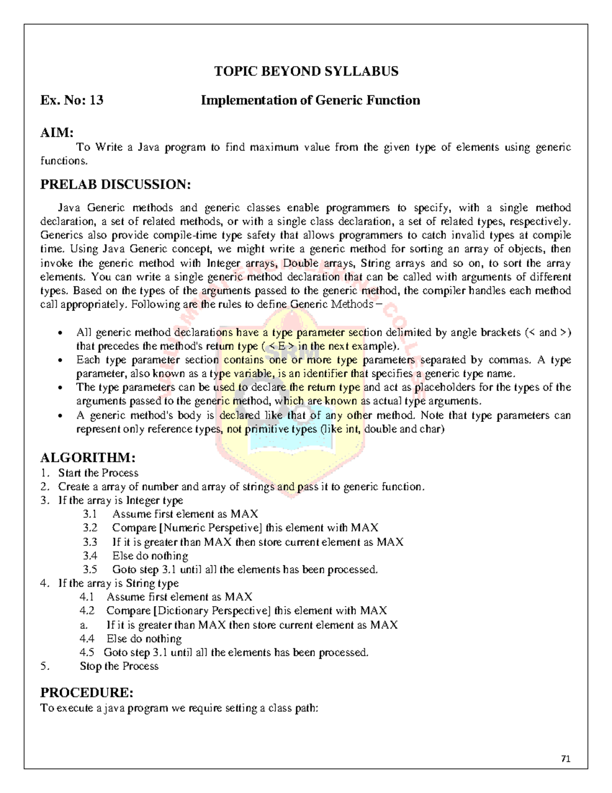 Implement Of File Handling 71 Topic Beyond Syllabus Ex No 13