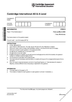 9709 m24 qp 12 - paper - This document has 16 pages. [Turn over 2 9 2 3 ...