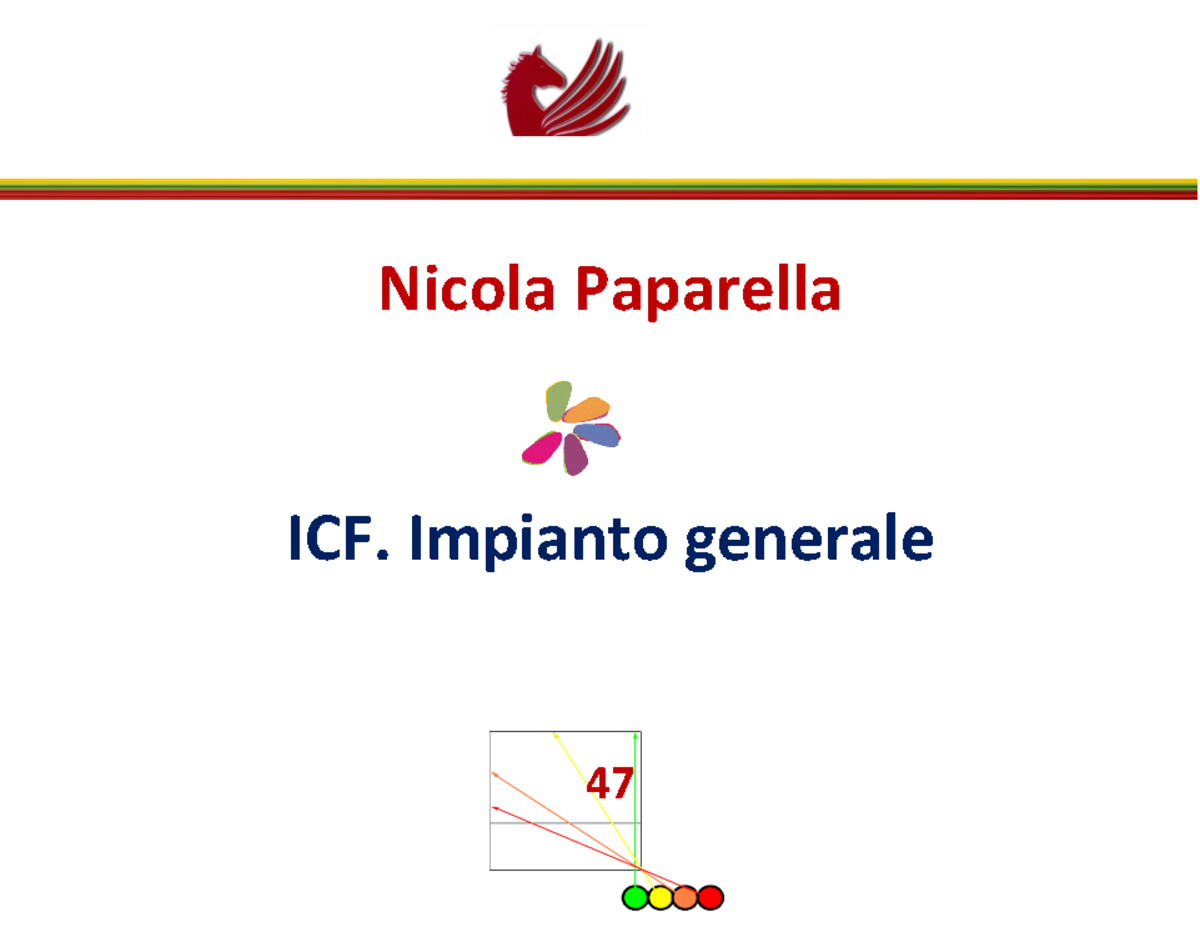 7-ICF Impianto Gen - Appunti - Nicola Paparella ICF. Impianto generale 47 ICF. Impianto generale ...