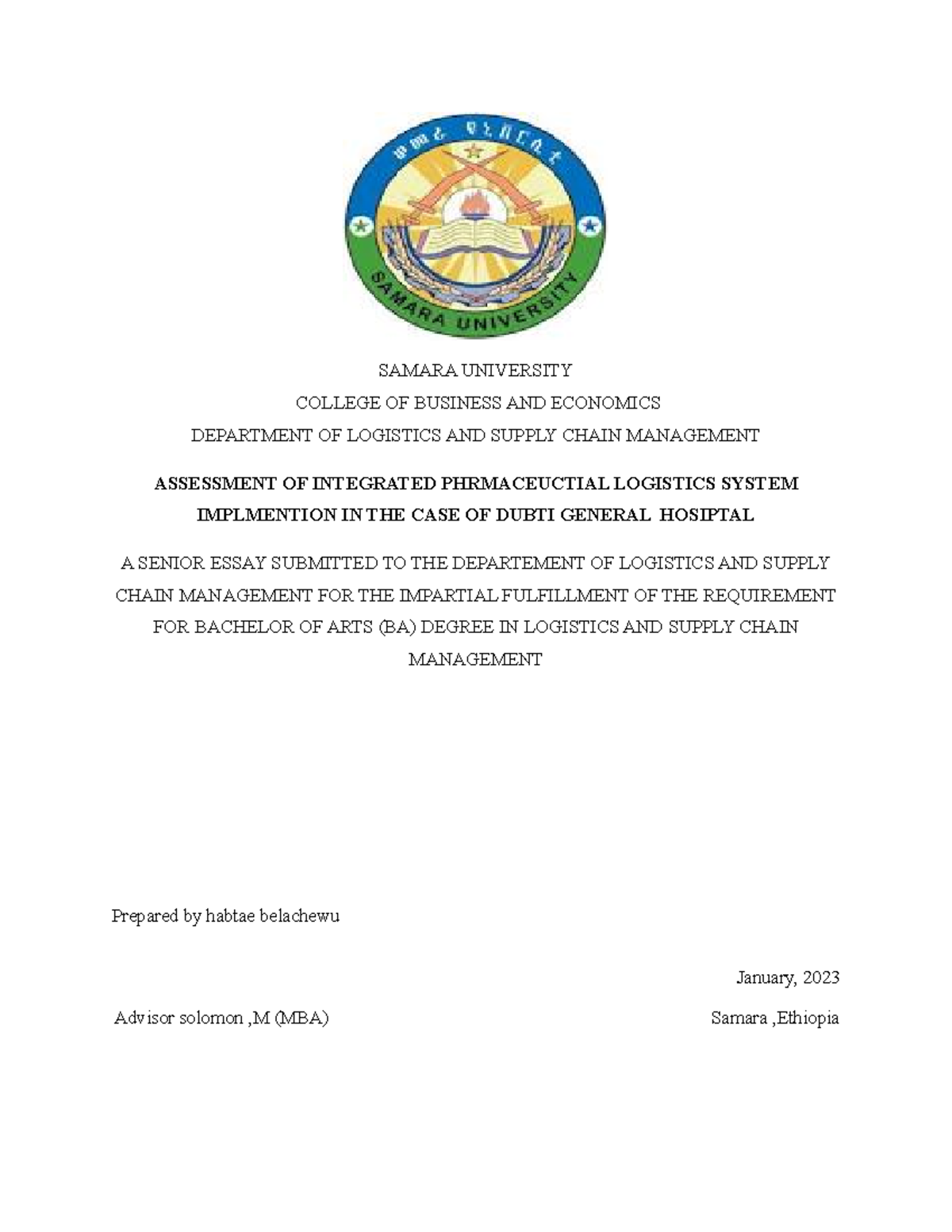 4 5814443029297105350 - SAMARA UNIVERSITY COLLEGE OF BUSINESS AND ...