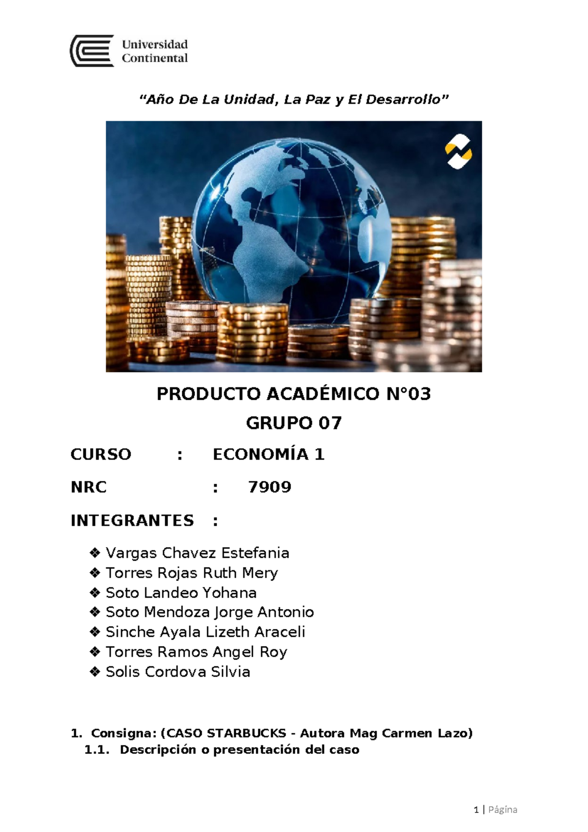 8.3.PA N° 3 ( Individual) - “Año De La Unidad, La Paz y El Desarrollo” PRODUCTO ACADÉMICO N ...