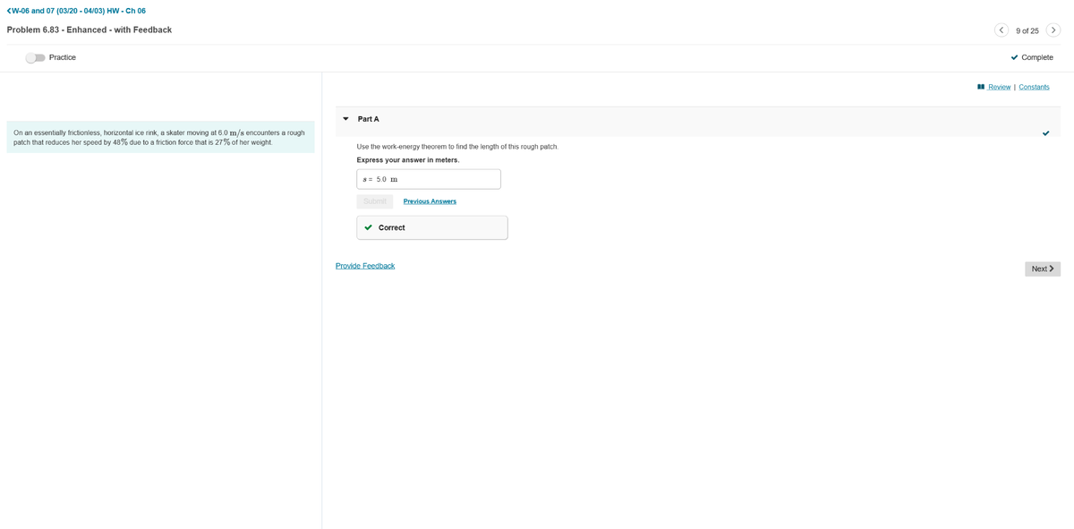 Mastering Physics - Ch 6 - Questions 9 - 11 - PHY 4A - Studocu