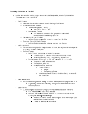 SOP EXAM 4 - SOP EXAM 4 notes - Exam 4 PREJUDICE, STEREOTYPING ...