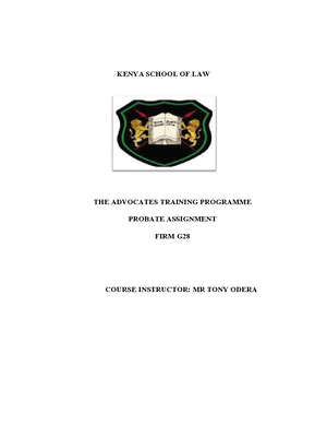 Probate Revision Chart Final.docx - TESTACY Drafting of a will ...