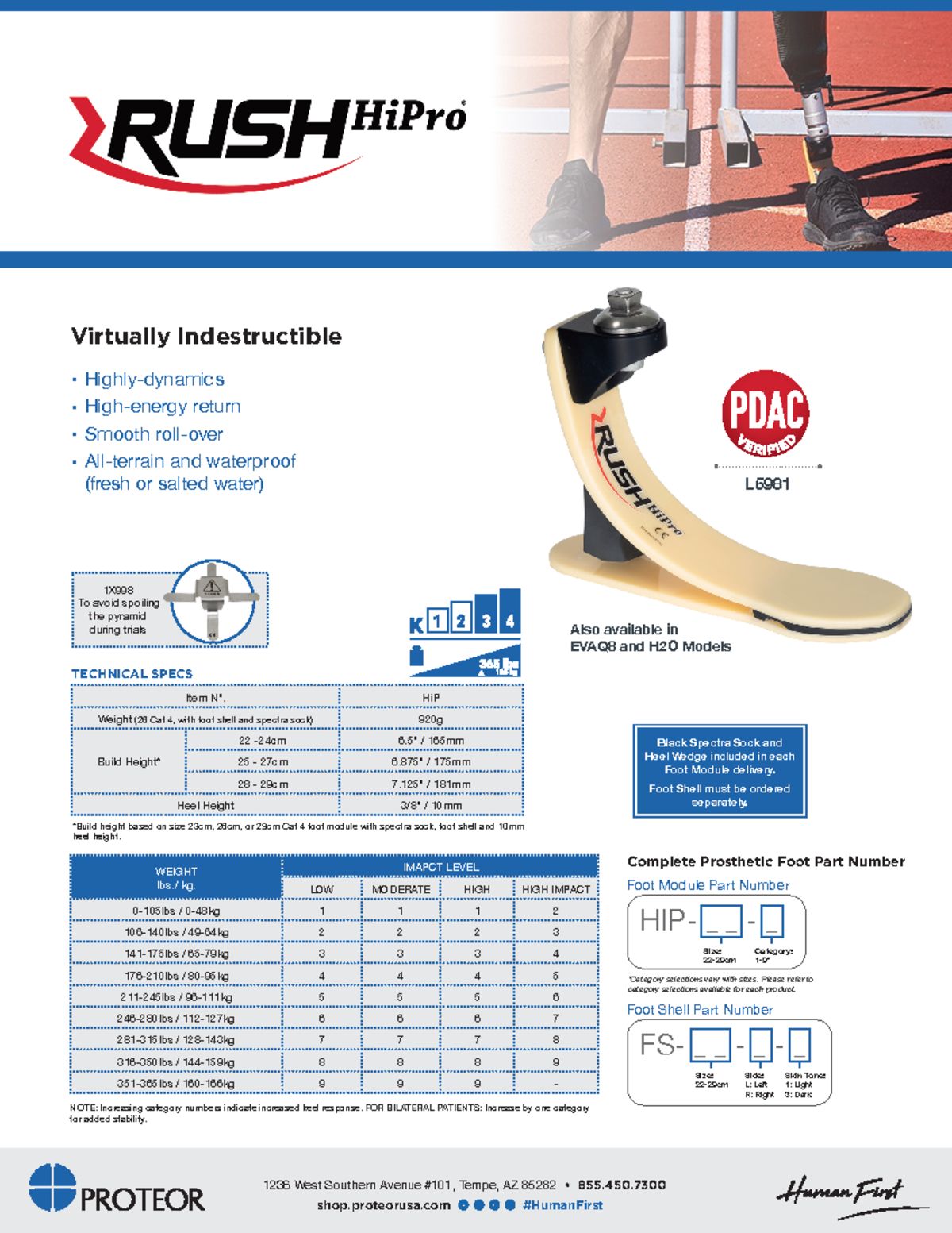 Rush Hi Pro - Virtually Indestructible • Highly-dynamics • High-energy ...