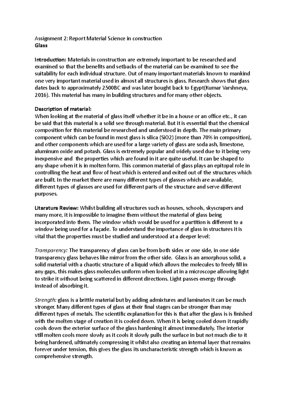 MScience A2 - High marks, and good quality assignment - Assignment 2 ...