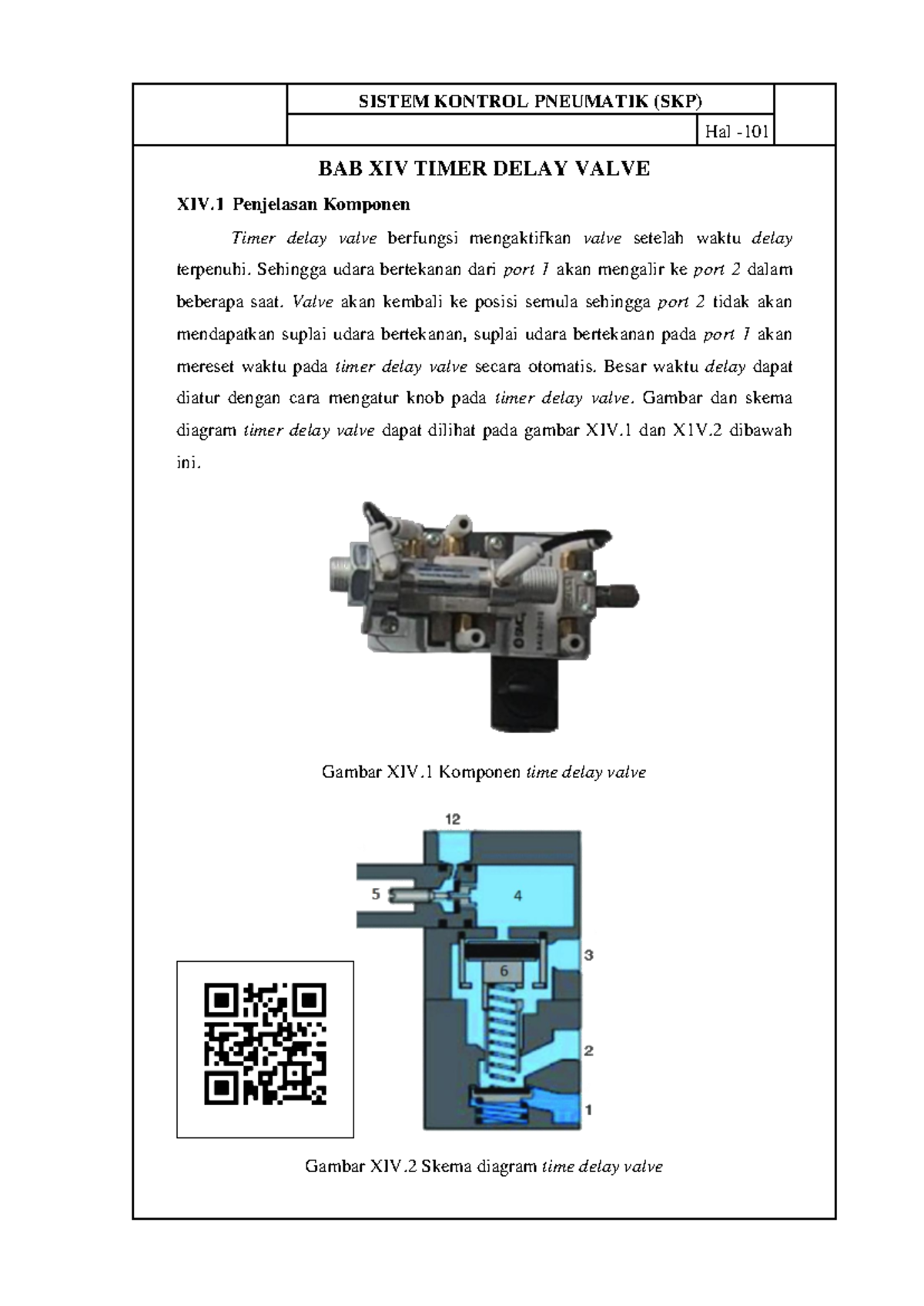 Modul SKP 16 - Timer Delay Value - Hal - BAB XIV TIMER DELAY VALVE XIV ...