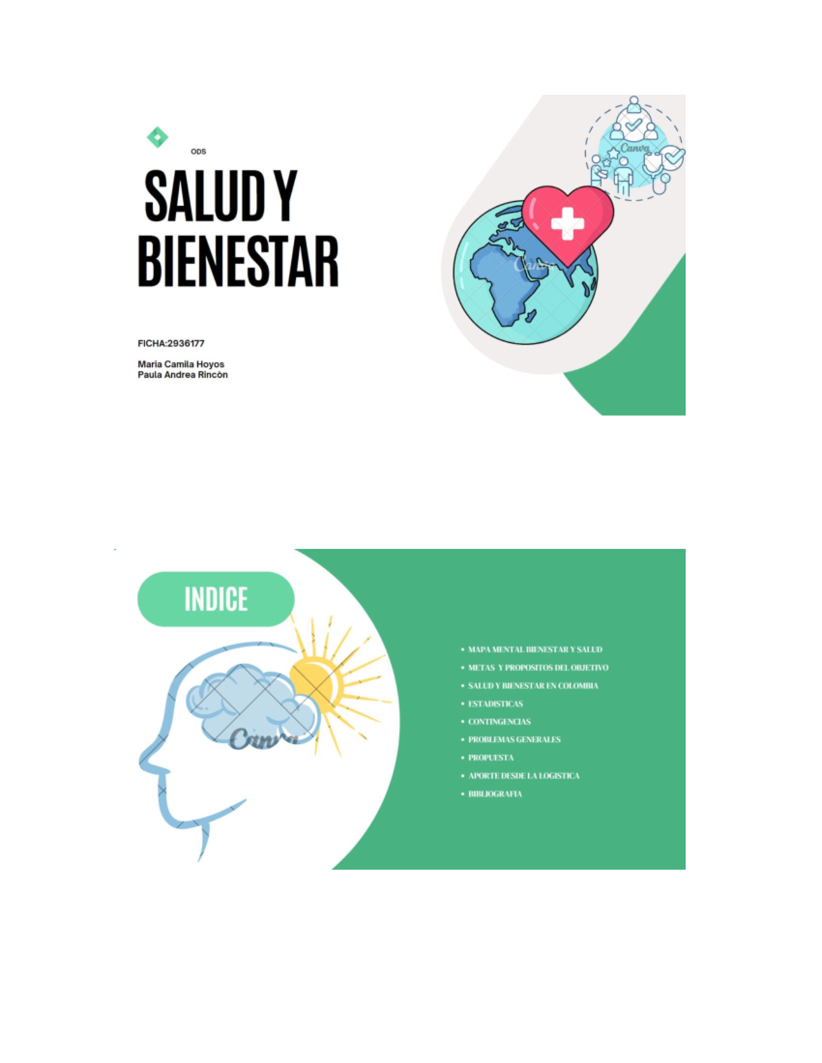 ODS 03- Salud-Y- Bienestar - ODS Canva SALUDY BIENESTAR FICHA:2936177 ...