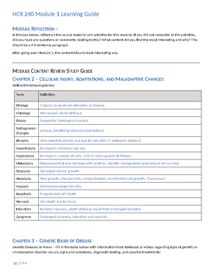 Module 5 Learning Guide - MODULE REFLECTION – In the box below, reflect ...