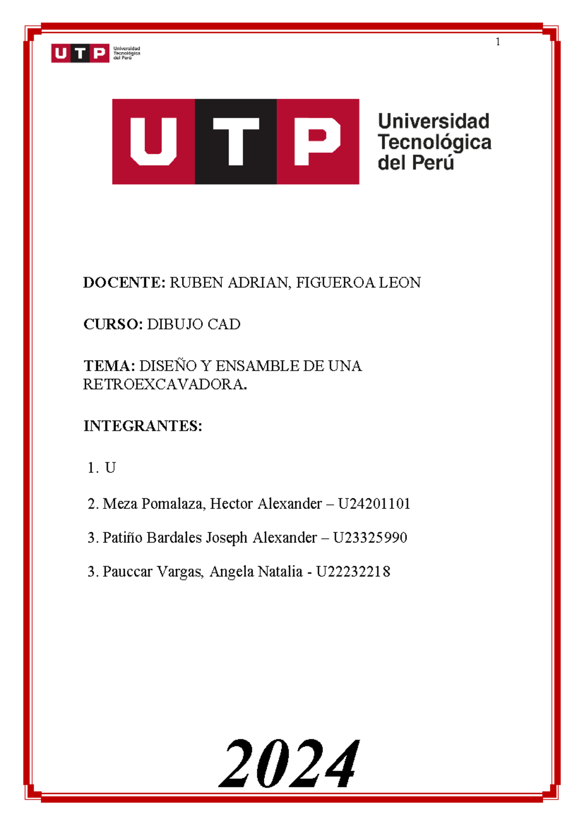 Avance Proyecto Final 3 laminas - DOCENTE: RUBEN ADRIAN, FIGUEROA LEON ...