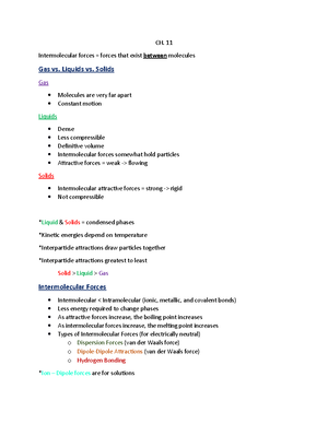 Chem 1412 Ch.15 notes - Summary Chemistry: The Central Science - Ch. 15 ...