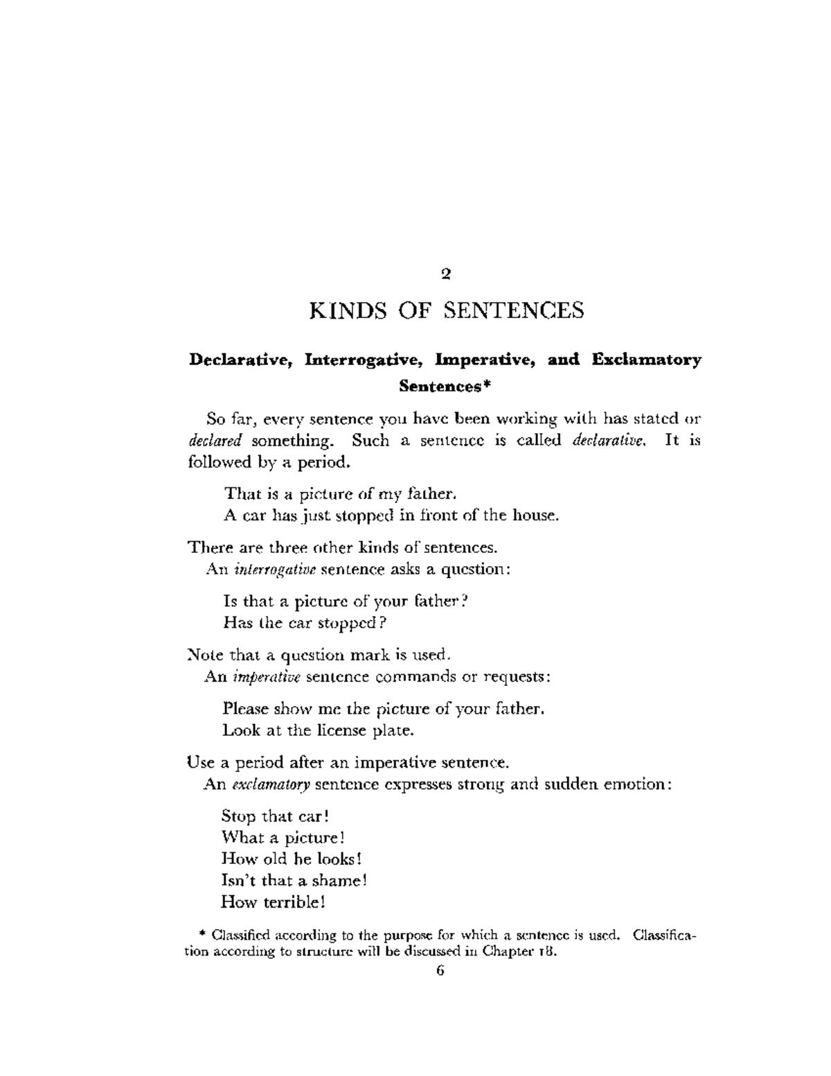 Kinds of Sentences - materi sentence building semester 1 - Sentence ...