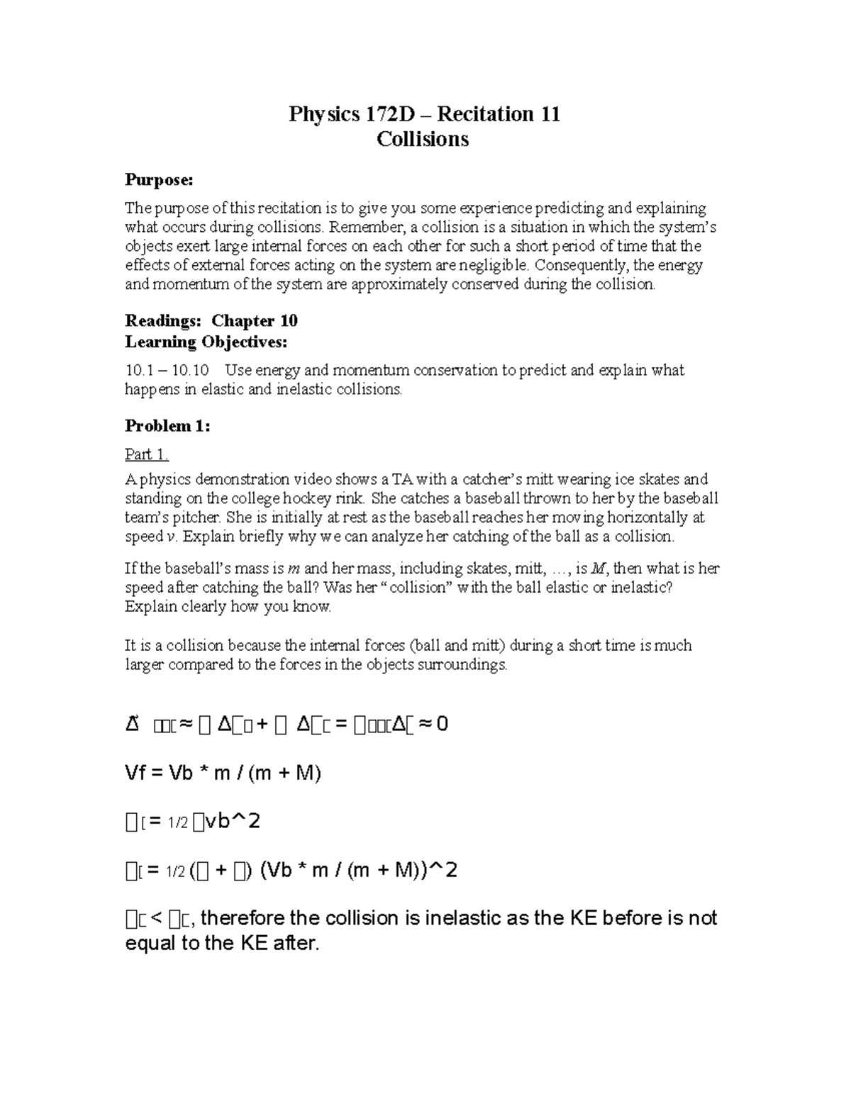 PHYS172D Rec11-AC - Recitation 11 phys 172 - PHYS 17200 - Purdue - Studocu