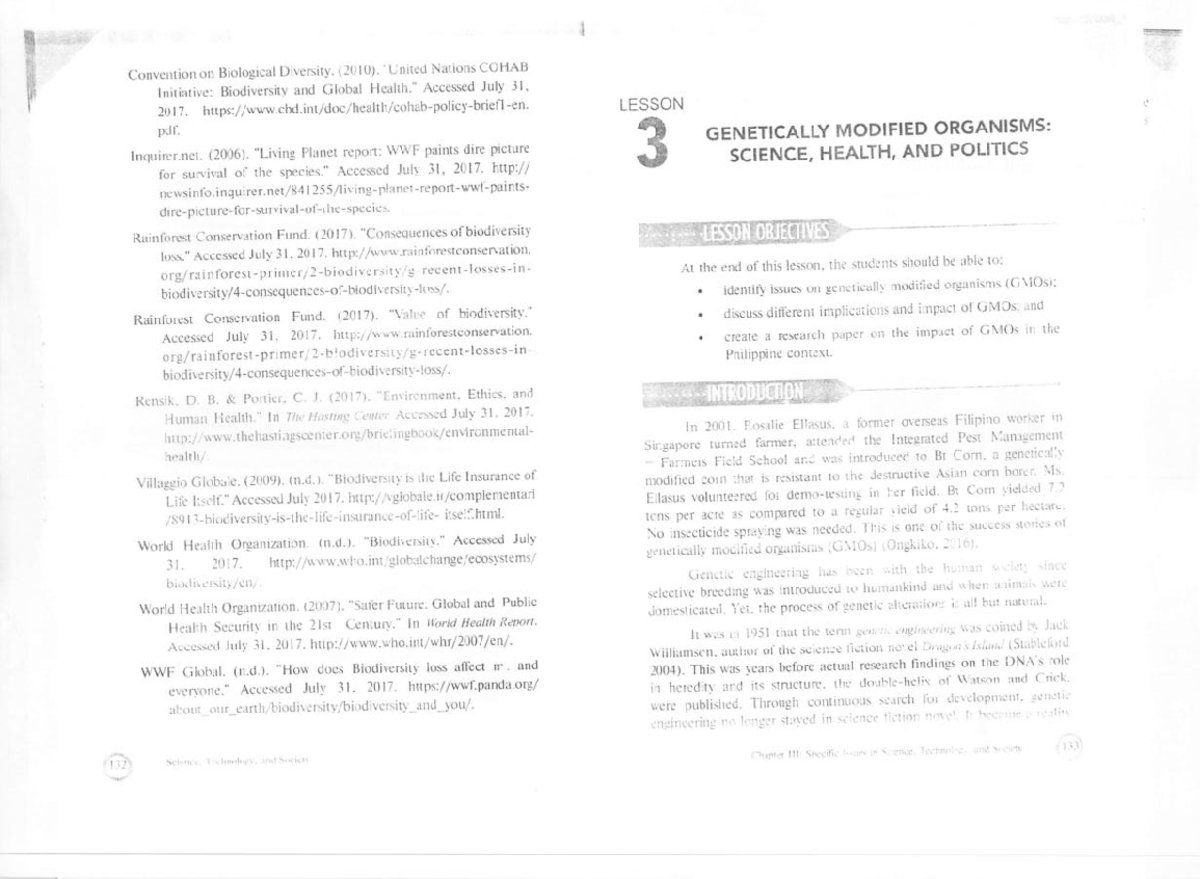 Topic 11 - Science, Technology, and Society - Studocu