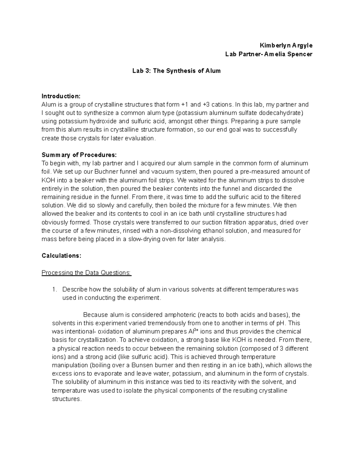 Lab Report 3 - Kimberlyn Argyle Lab Partner- Amelia Spencer Lab 3: The ...