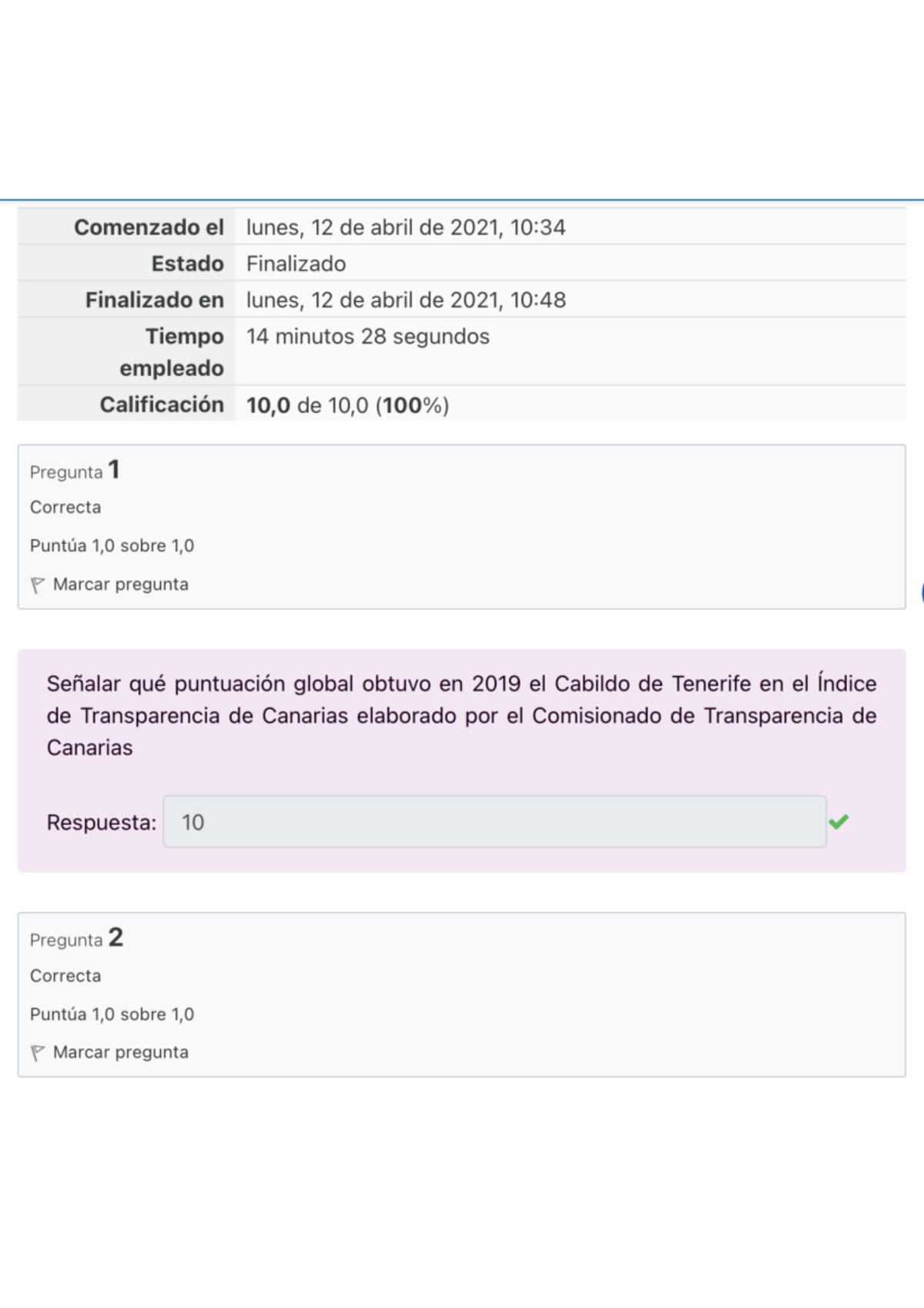 Cuestionario evaluable tema 4 - Derecho Penal - Studocu