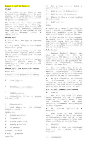 The Possible Selves Theory - The Possi ble Sel ves Theor y How do we ...