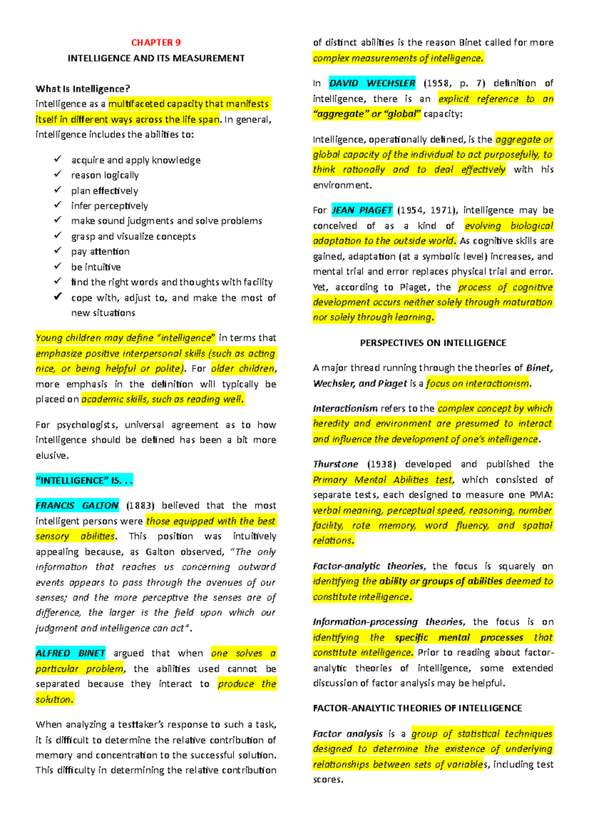 Inbound 6912394097834689298 - CHAPTER 9 INTELLIGENCE AND ITS ...