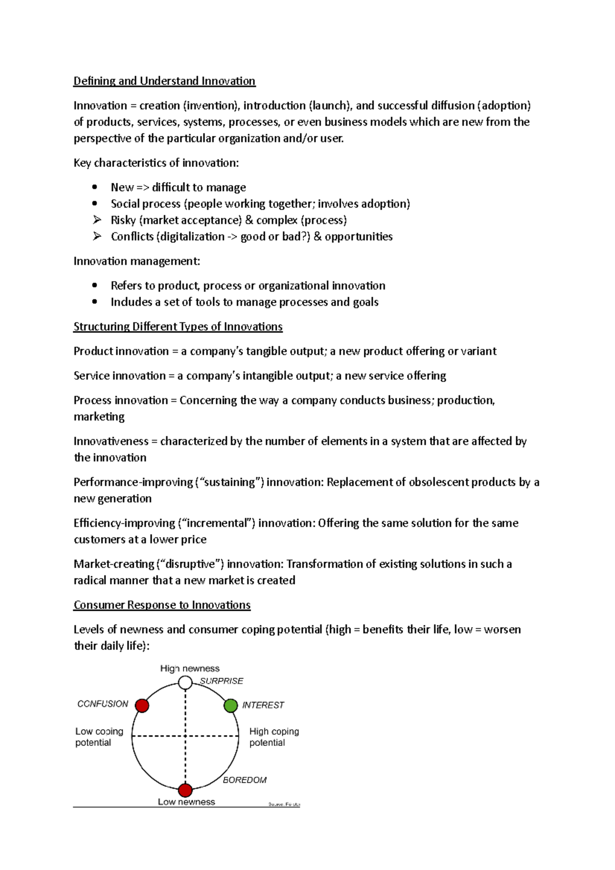 1 - Summary - Videos - Defining and Understanding Innovation - Defining ...