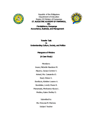 Sample OF TRUE OR False Questions - 8 Parts OF Speech - Cunanan, Julyca ...