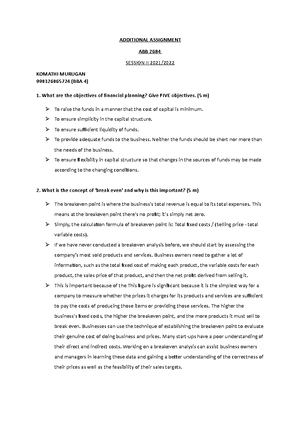 Dutchlady Group Assignment 2 ABB3713 - GROUP ASSIGNMENT 2 (SESSION II ...