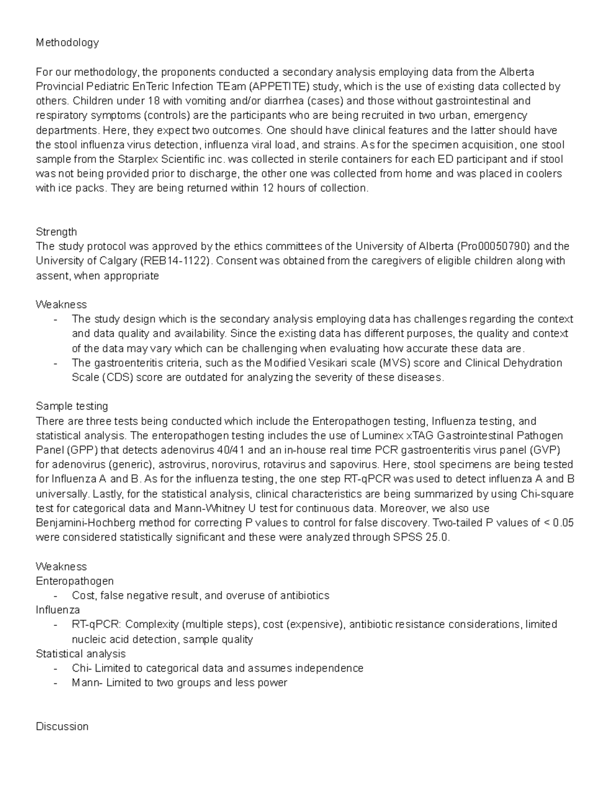 Script - Yow - Methodology For our methodology, the proponents ...