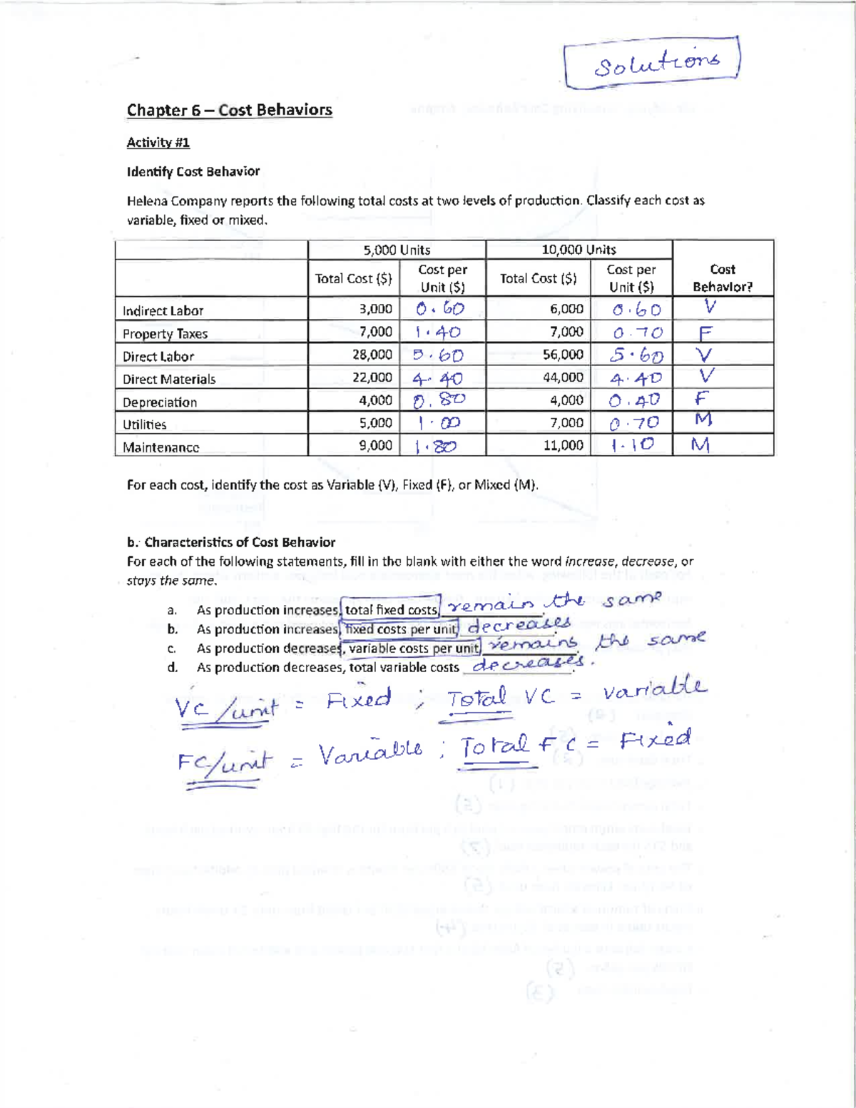 Chapter 6 Worksheet solution - ACC 241 - Studocu