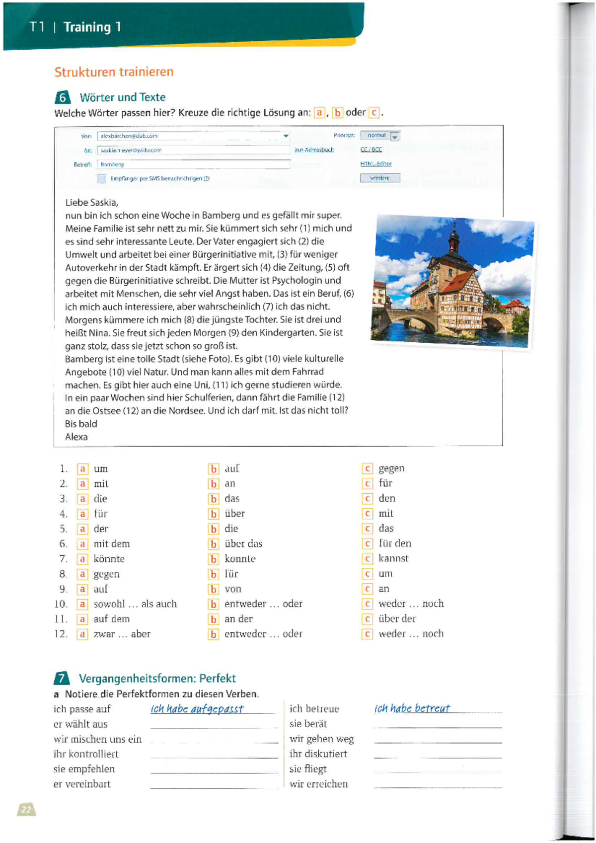 Prima plus B1. Deutsch für Jugendliche. Arbeitsbuch-22 - Littérature ...