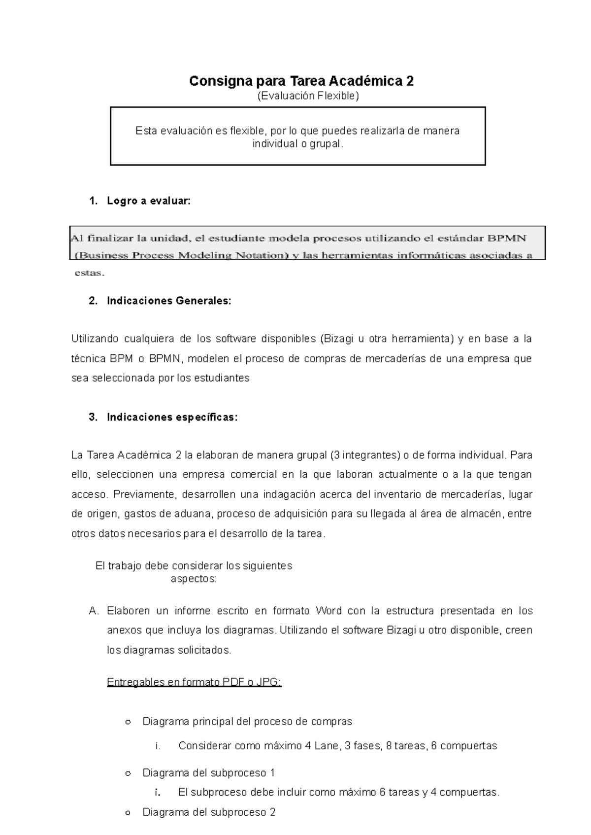 GC A72C TA2 24C1M V2 docx - Consigna para Tarea Académica 2 (Evaluación Flexible) Esta ...
