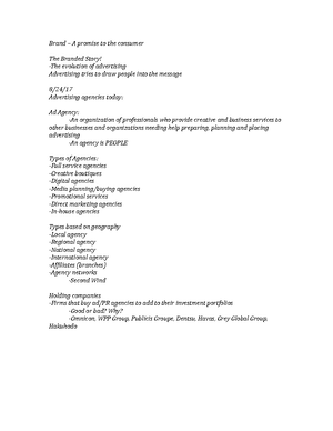 Intro to ad notes - What is modern advertising and how did it begin ...