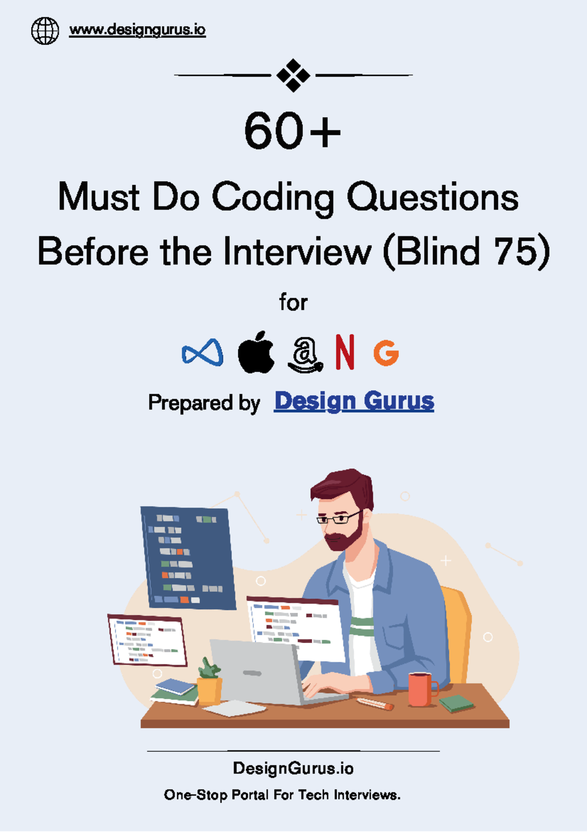 Interview Questions for coding , most important - DesignGurus 60+ Must Do Coding Questions ...
