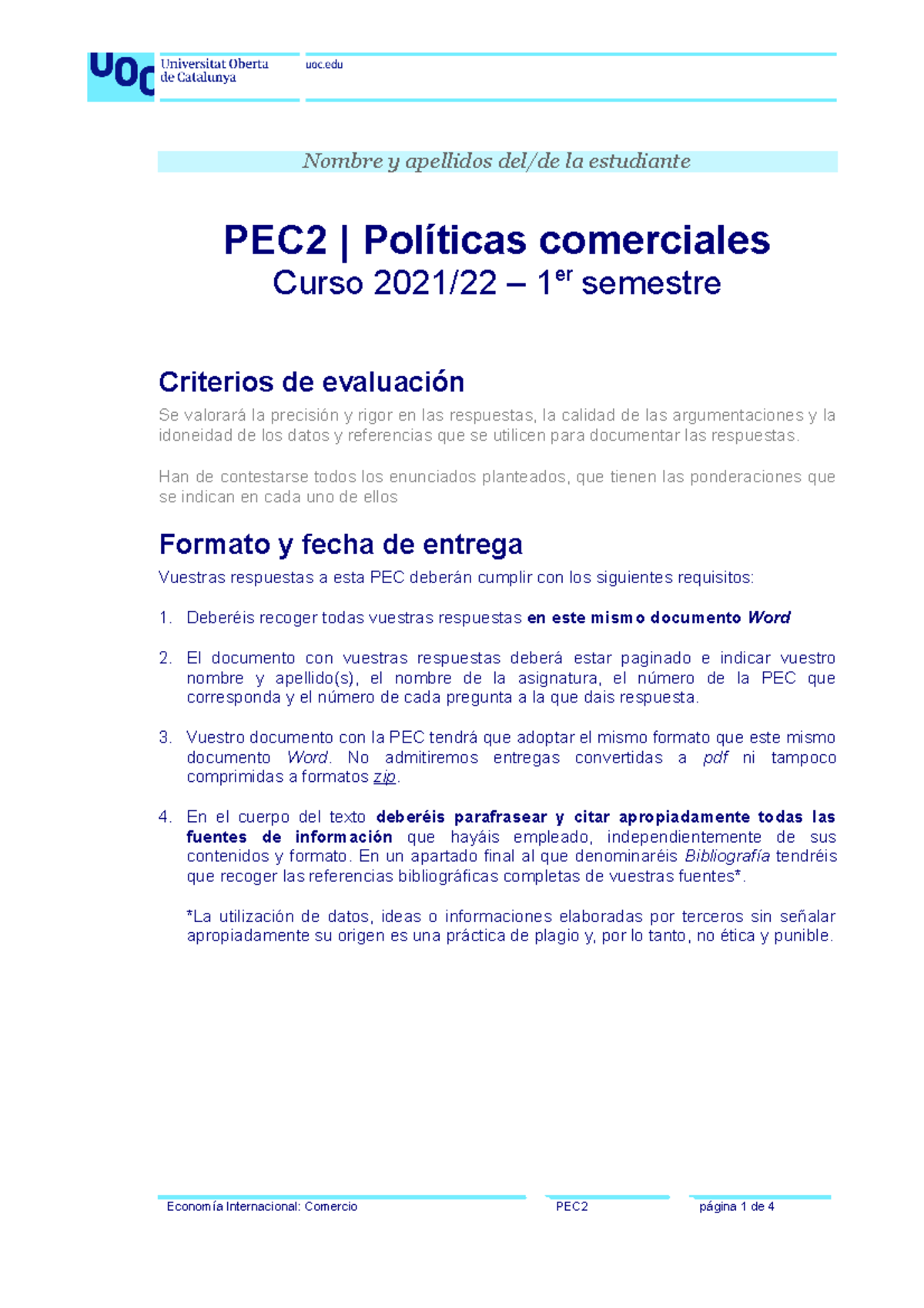 21439 PEC2 20211 PAC 2 MODELO DE REGRESIÓN LINEAL - Econometría - UOC ...