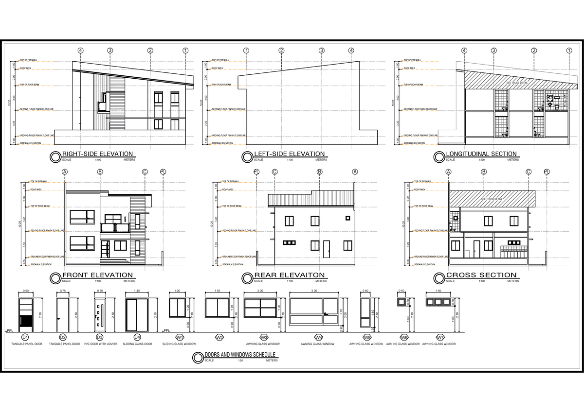 Elevation - ARCHITECT: ENGINEER: PROJECT TITLE: PROJECT OWNER: DRAFTING ...