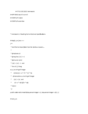 CSE 2221 Midterm 2 Notes 2 - CSE 2221 Midterm 2 XMLTree methods: The ...