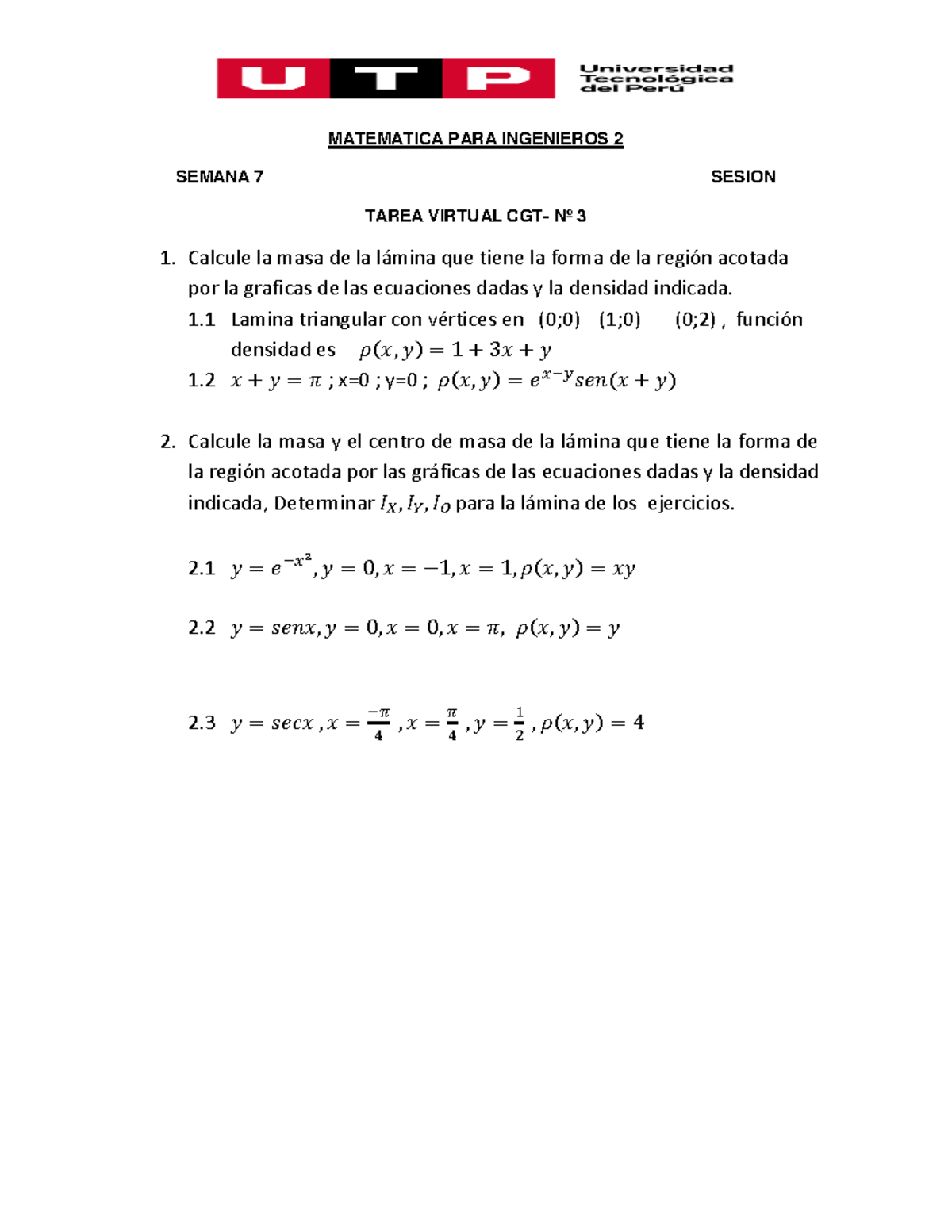 Tarea Vitual Cgt Aplicacion Doble Warning Tt Undefined Function 32 Matematica Para