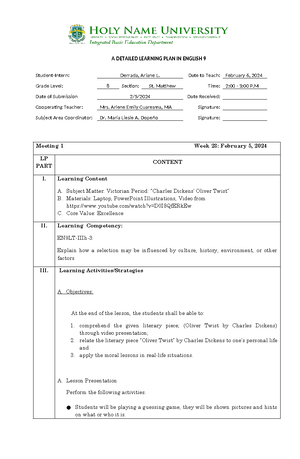 Performance TASK IN English 7 - PERFORMANCE TASK IN ENGLISH 7 As a ...