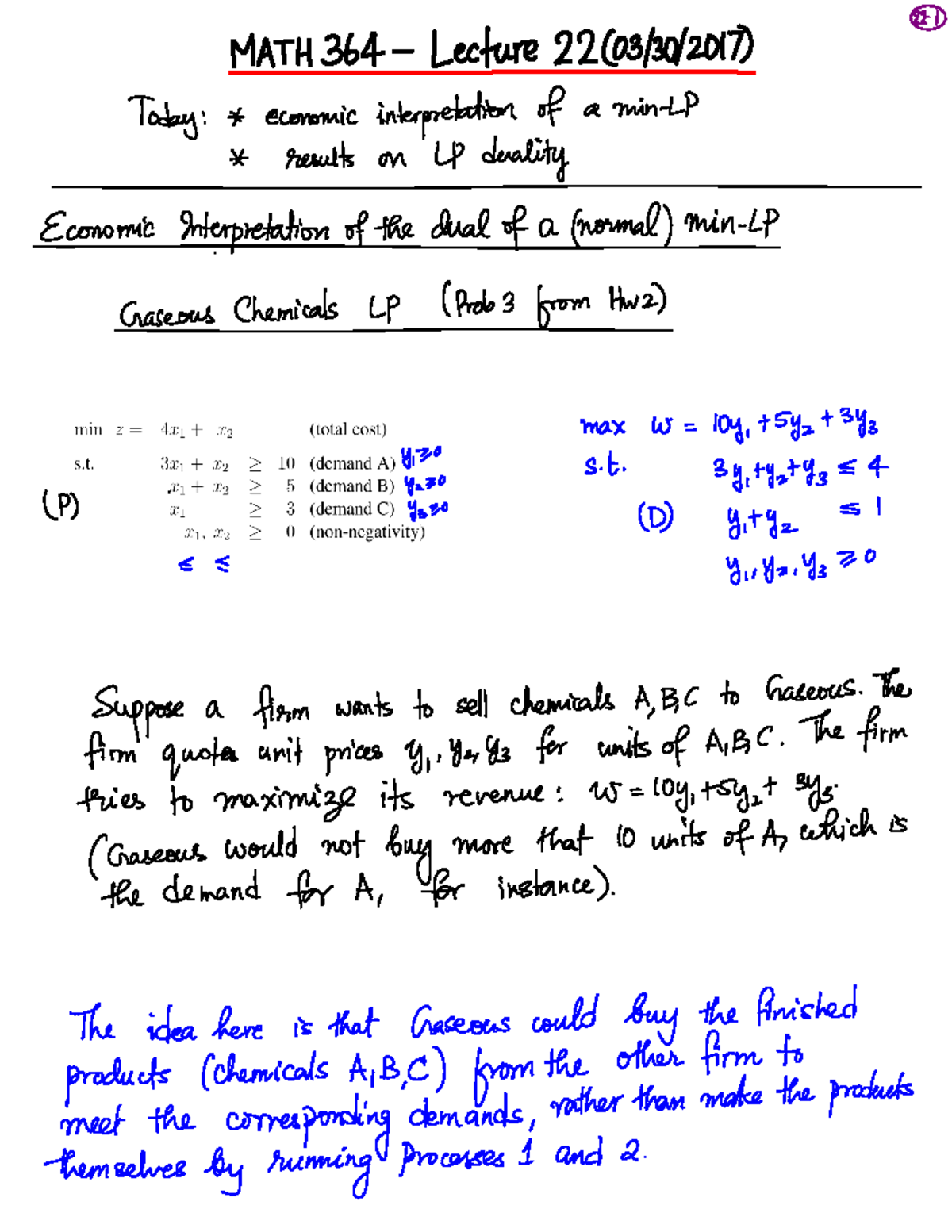 Lecture notes 22 due Mar 30 2017 - MATH 364 Lam Tuba! 54 m? a m LP Mk3 ...