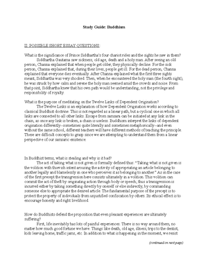 290 Hinduism Study Guide S21 - Study Guide: Hinduism TRS 290: World ...