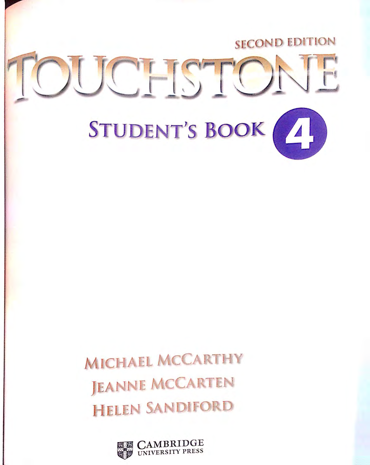 Touchstone 4 - fff - Literatura Inglesa Iv - Studocu