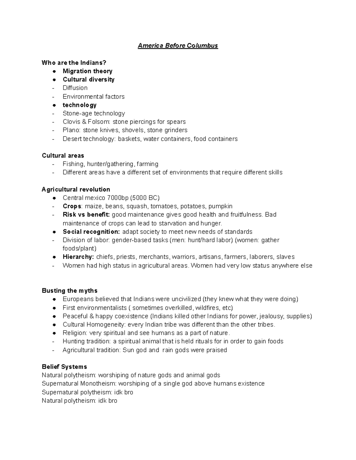 Chapter 1 Book (exam 1) - America Before Columbus Who are the Indians ...