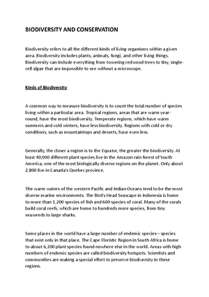 Wildlife management - Lecture notes 1-3 - WILDLIFE MANAGEMENT ...