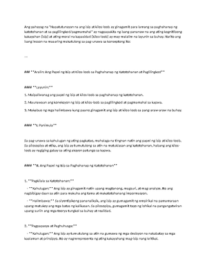 Noli me Tangere - Lesson 5: Government Laws, Policies, Plans, and ...