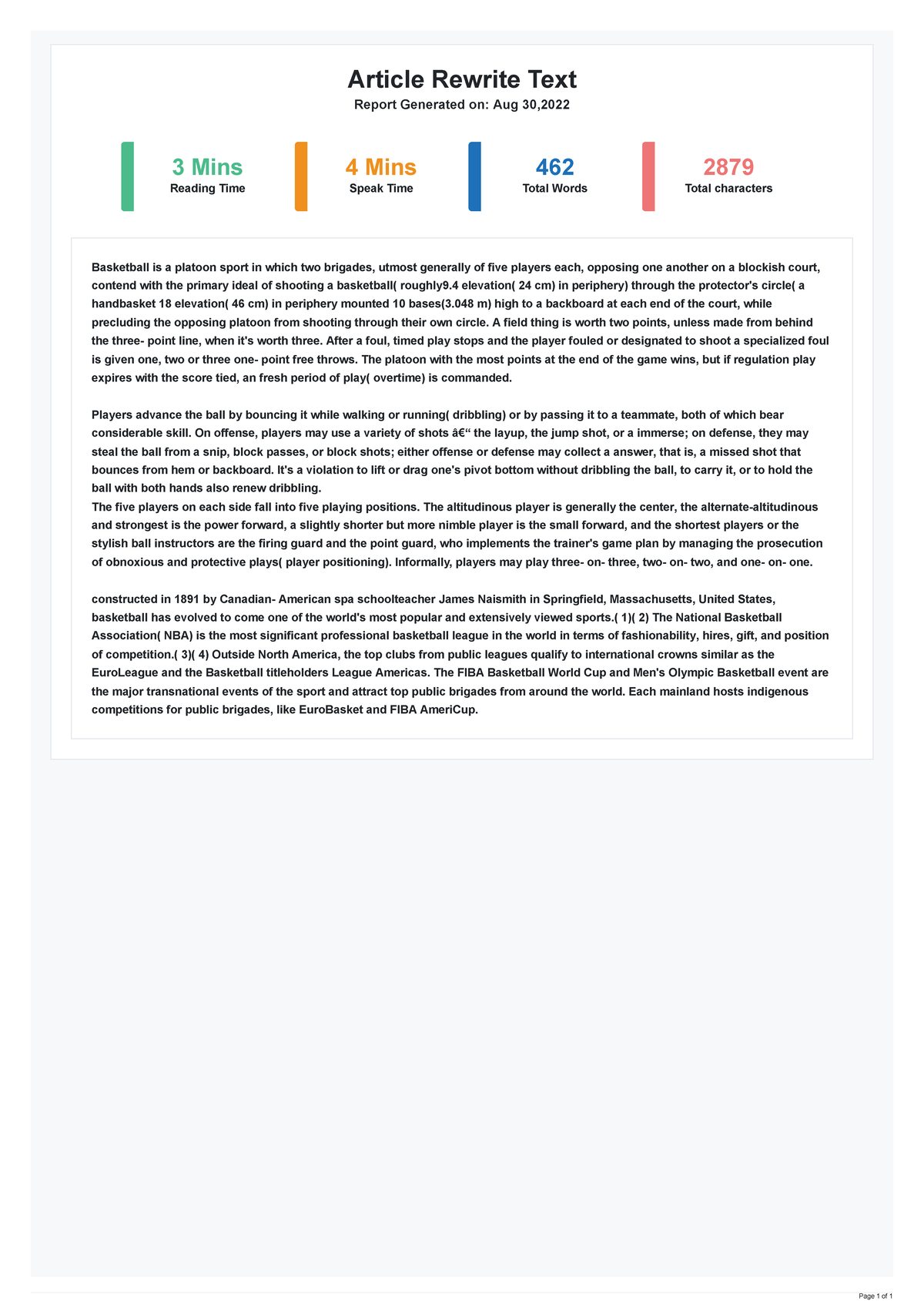 Article-rewriter-report - Article Rewrite Text Report Generated on: Aug ...