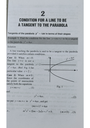 9 - Chord of parabola in terms of middle point - Analysis geometry ...