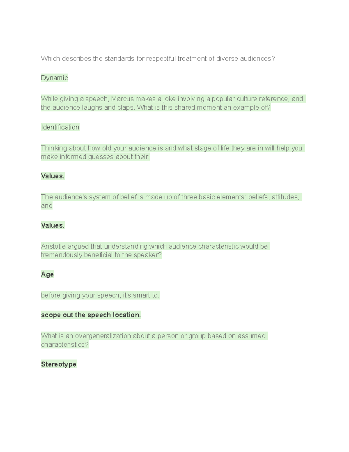 Eng 302 - HW answers - Which describes the standards for respectful ...