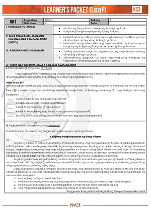 Syllabus in PE 1 ( Pathfit 1) - Movement Competency Training or MCT ...