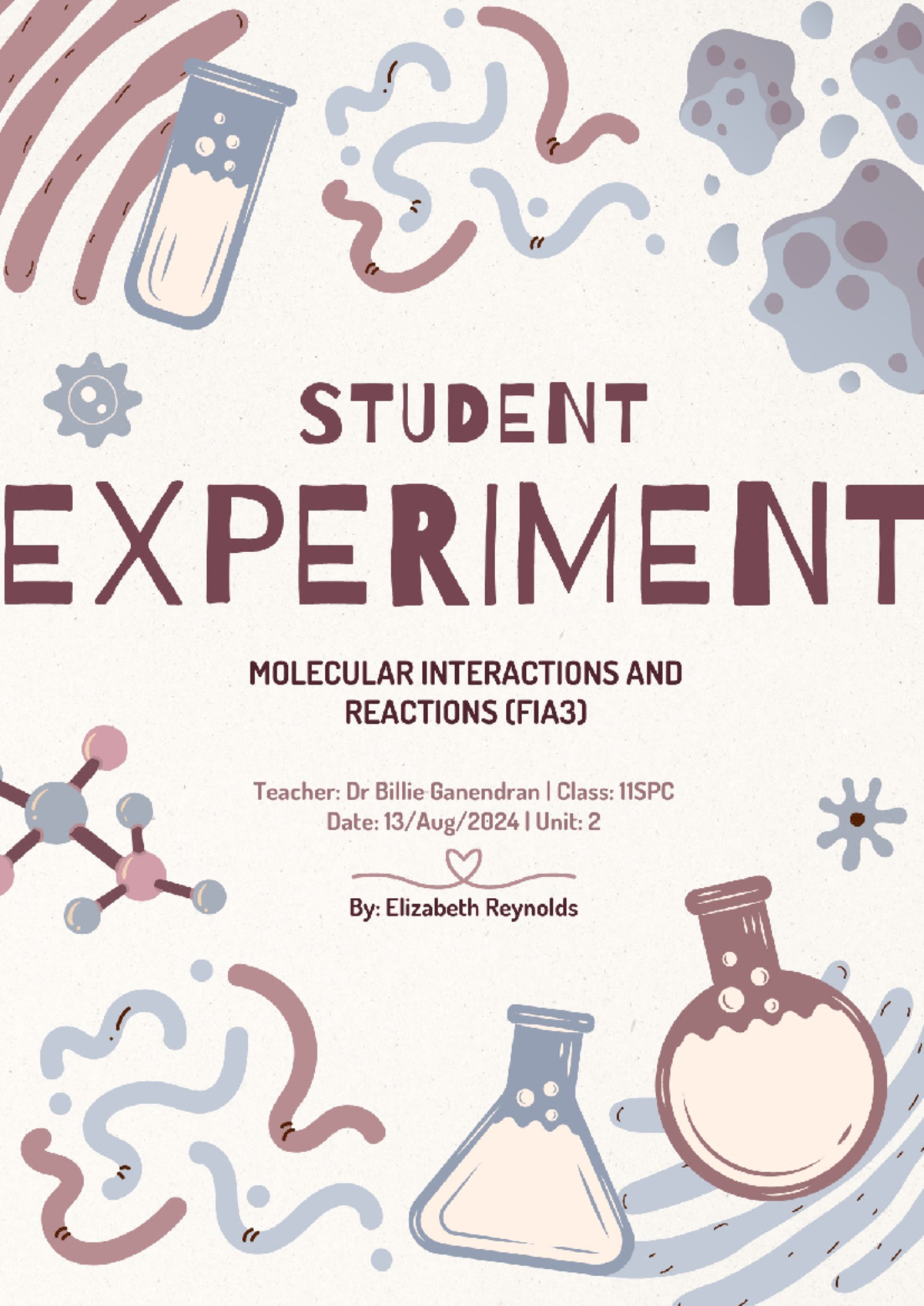 ER Student Investigation S2T3 Fi A3 - RATIONALE The intention of the ...