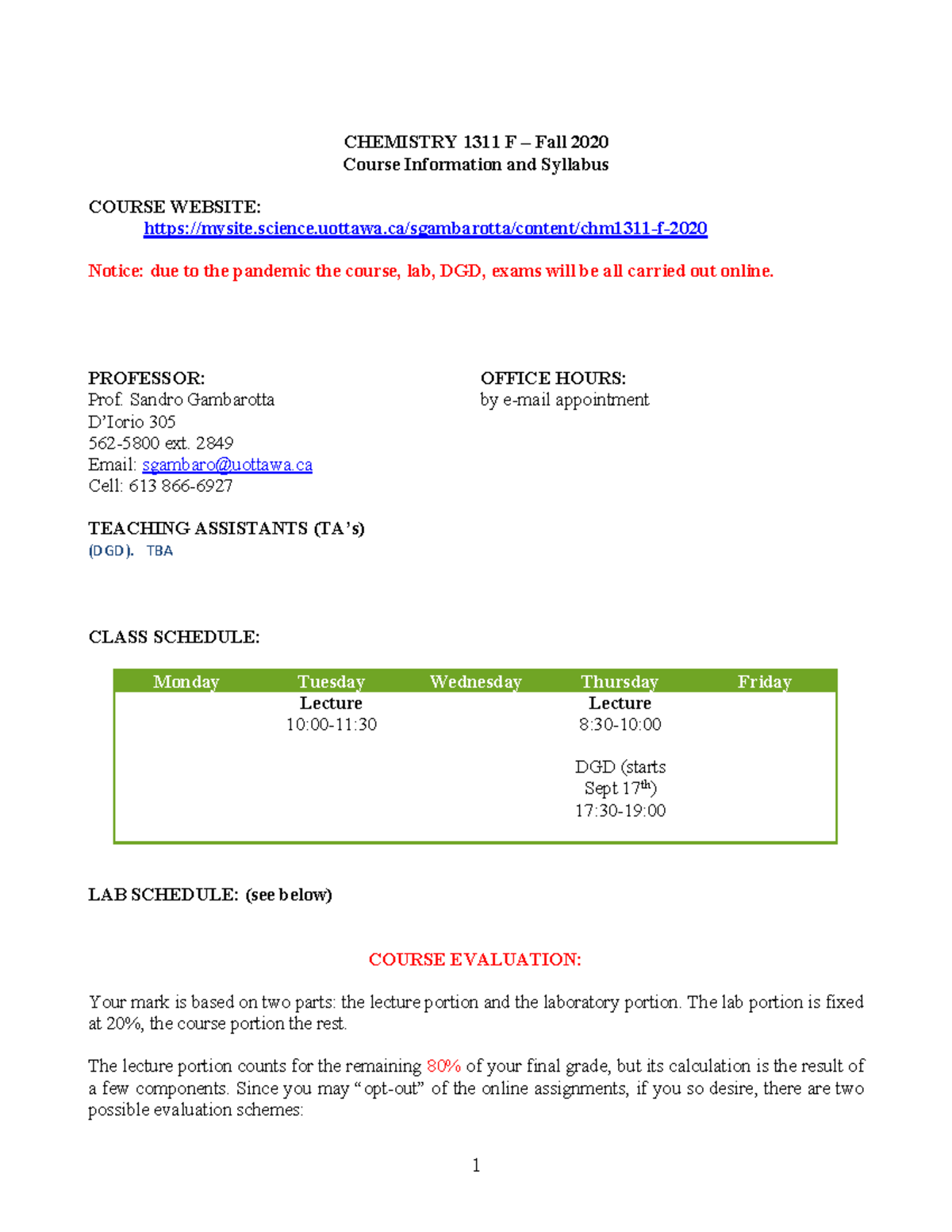 Chm1311 Syllabus 2018 Warning Tt Undefined Function 32 Warning Tt Undefined Function 32