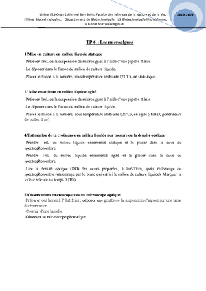 TP L3 Biologie et physiologie végétale - Les Travaux Pratiques à l ...