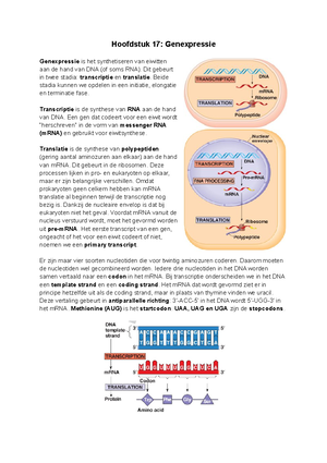 Campbell Biology Hoofdstuk 8 - DNA en Celbouw - HS Leiden - Studeersnel